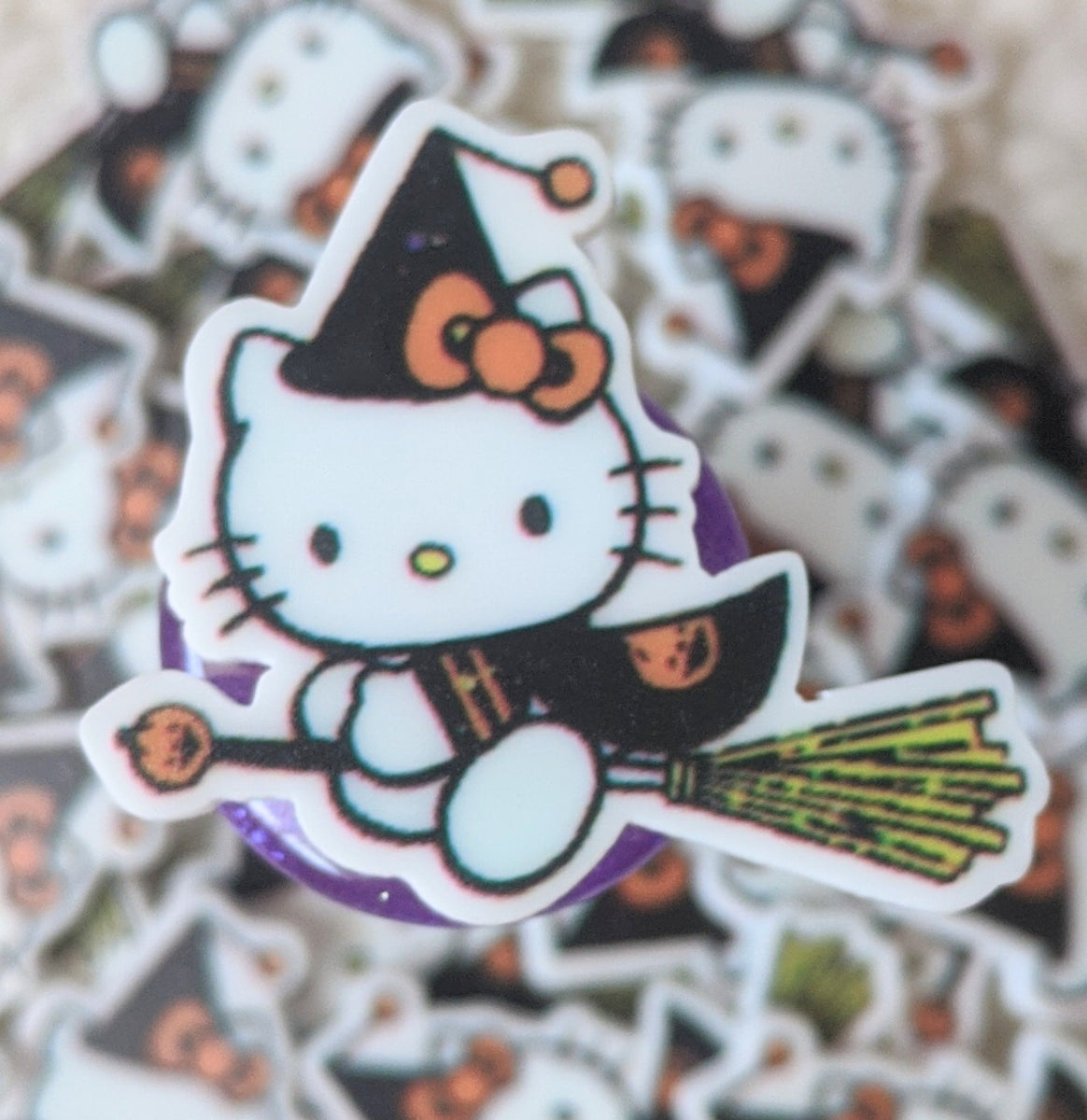Hello Kitty Flying On A Broom Plannar – MysticLifeCreations